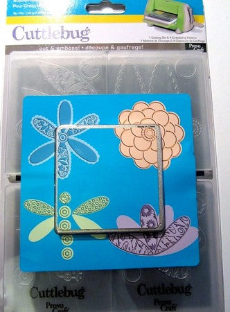 Closeout - Cuttlebug - Embossing Folders - Build A Flower (4) – Dies R Us