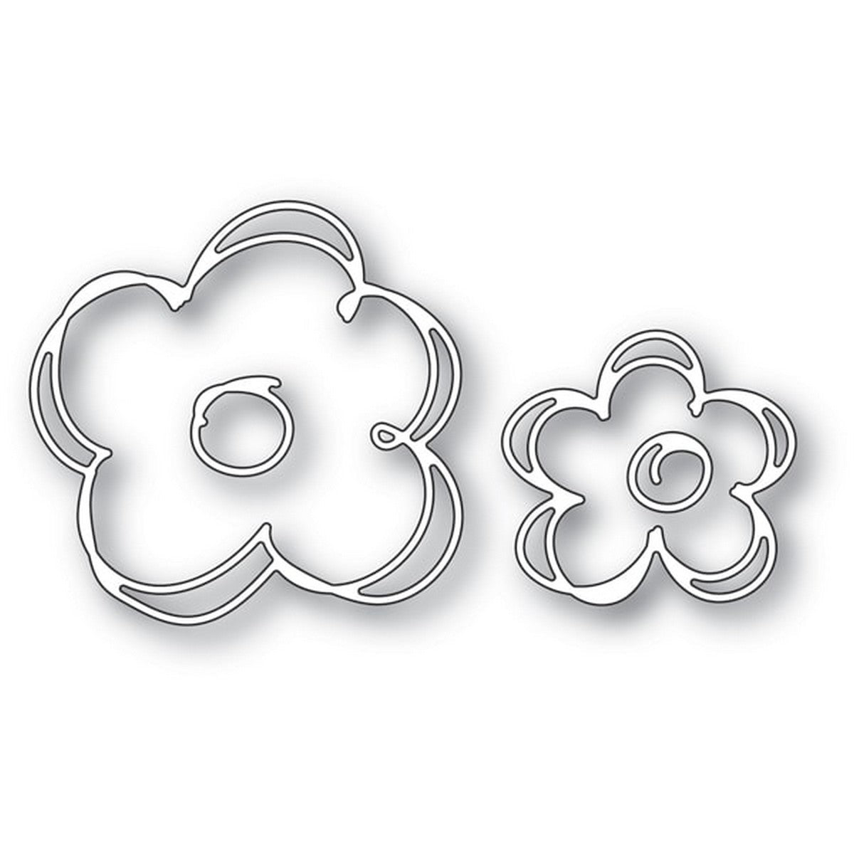 Memory Box - Dies - Scribble Posies Outline – Dies R Us
